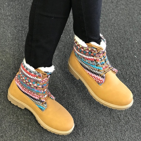 ShopFor_Fun Boutique | Shoes | New Sizesladies Aztec Print Ankle Boots ...